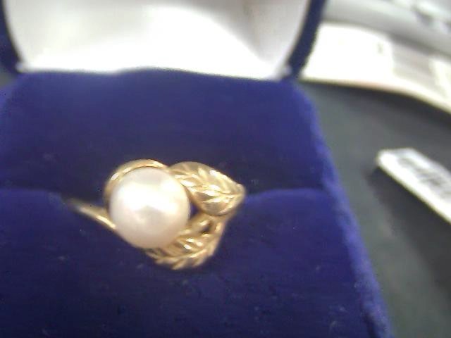 10k 3.02g yg pearl ring | Stock Exchangers